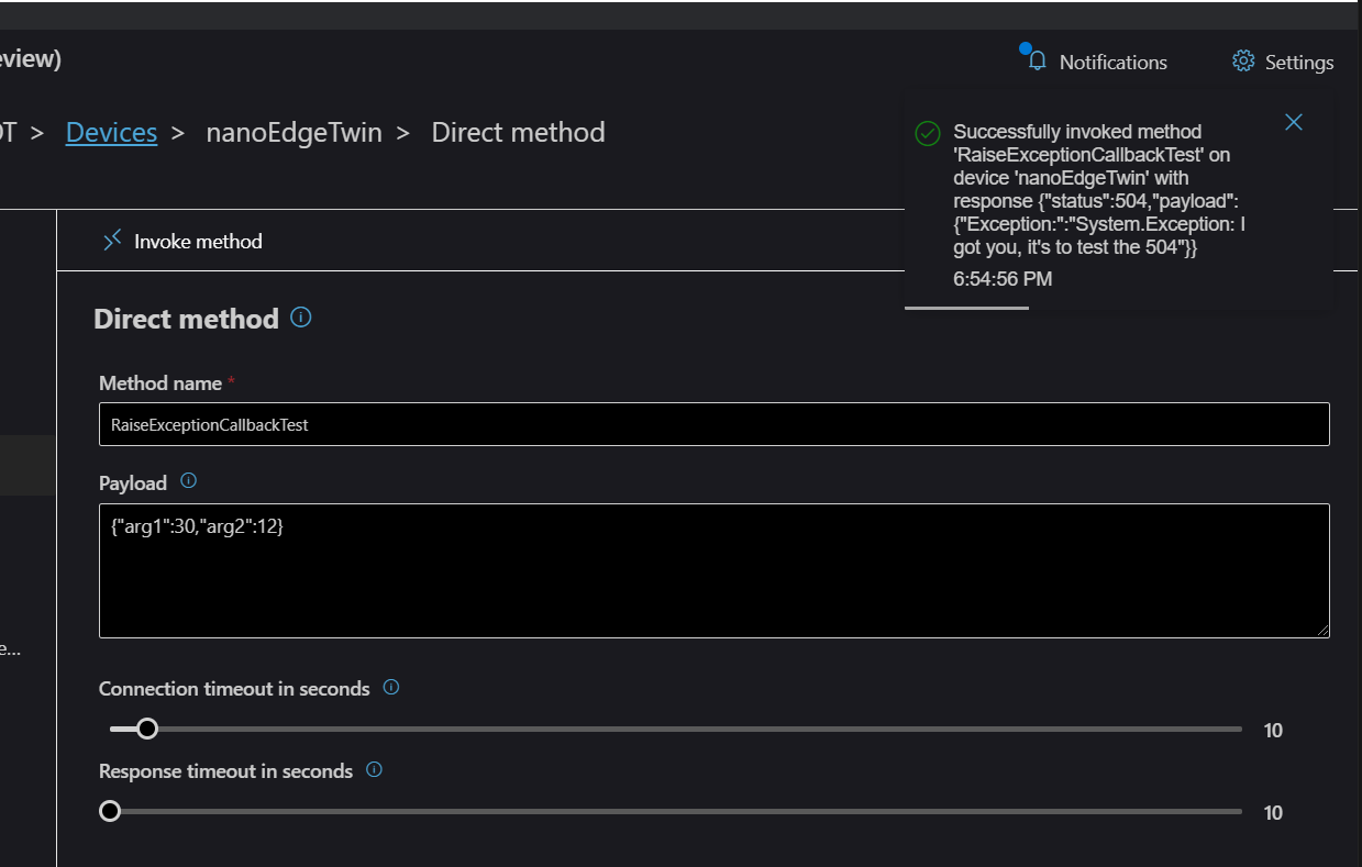 ️ ️ Azure Iot Hub Sdk With Mqtt Protocol Net Nanoframework Documentation